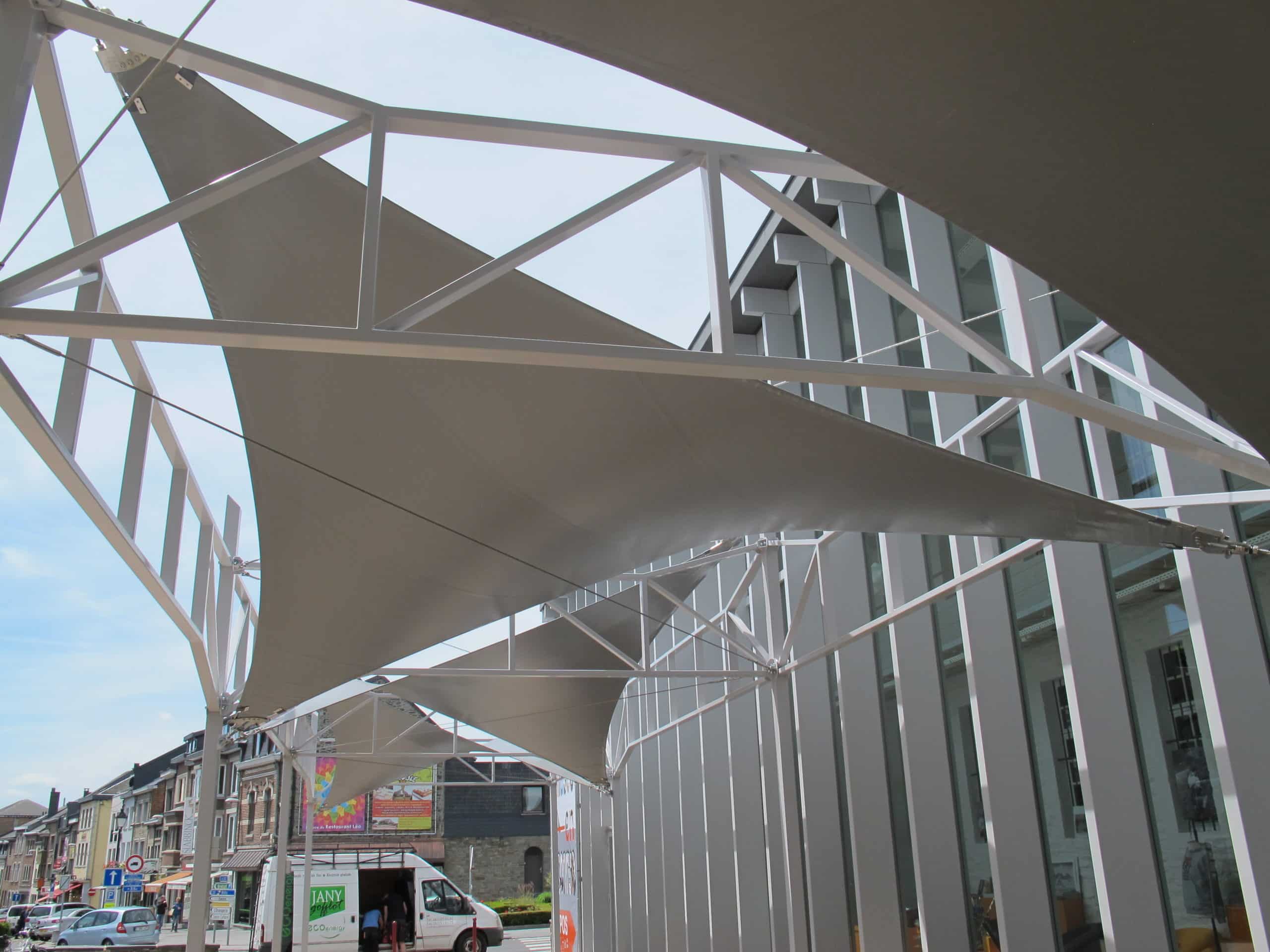 Structures métallo-textiles - Technique Voile